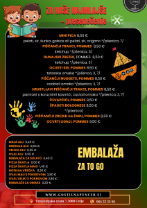 Menu - Gostilna Puncer