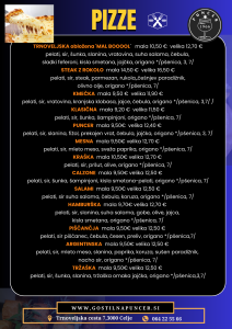 Menu - Gostilna Puncer